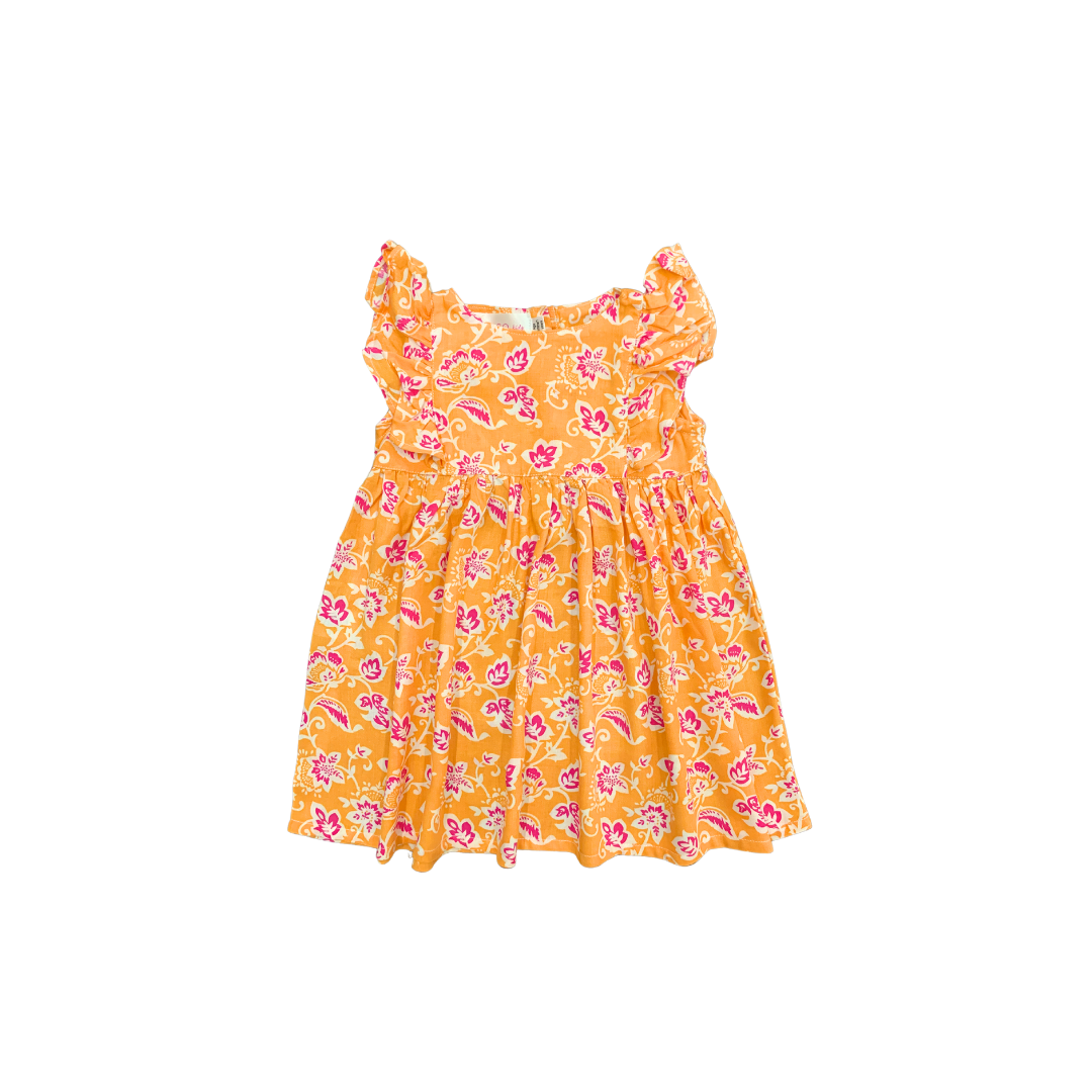 INDIGO KIDS | Baby Girl Dresses | Sinara Dress in Pink Scoop – Indigo Kids