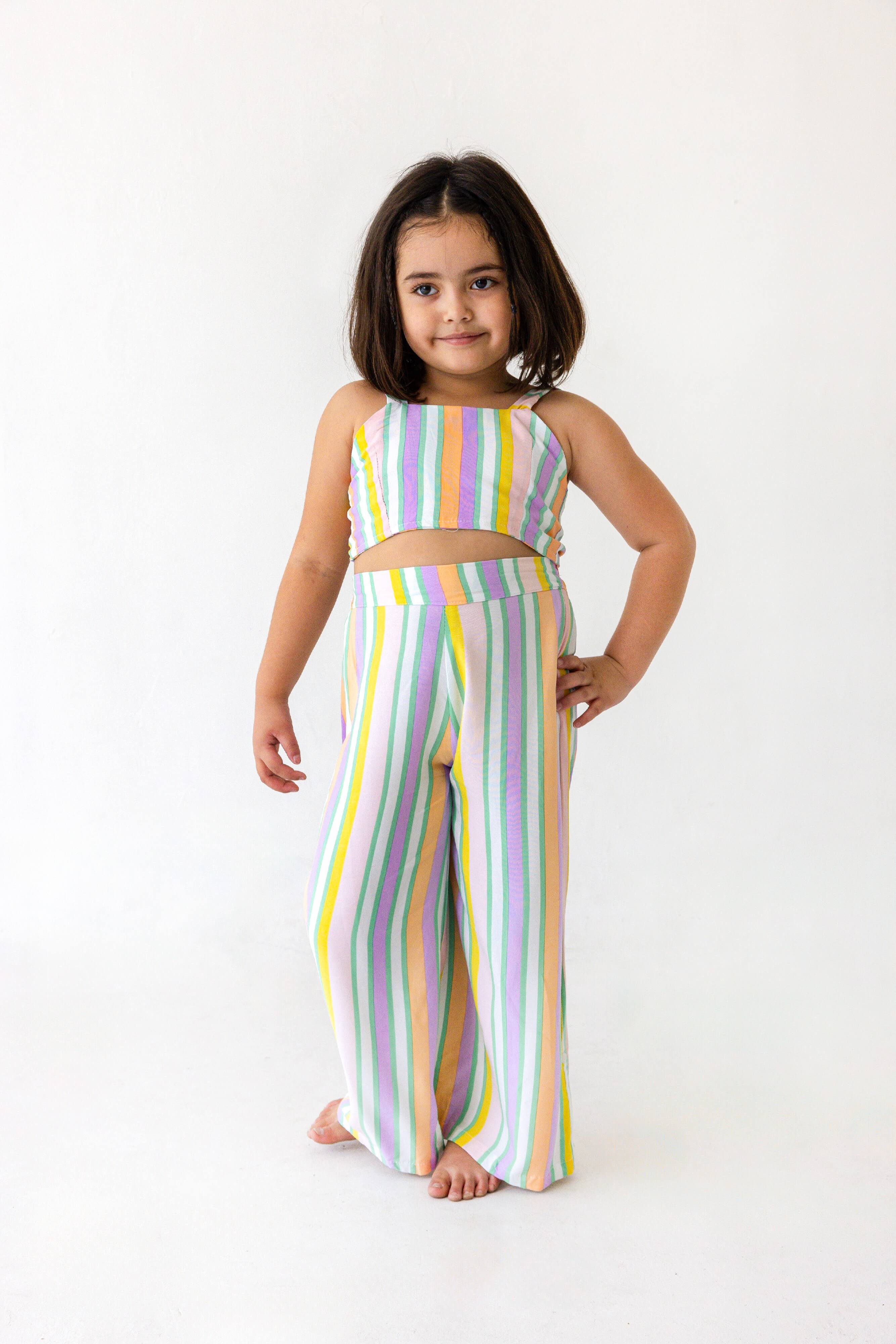 Stromi Set in Rainbow Stripes – Indigo Kids